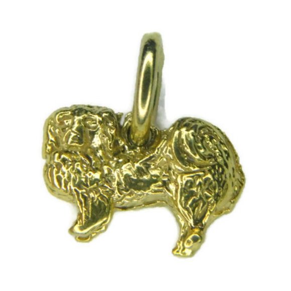 Jewelry | Shih Tzu Dog Charm Pendant 14k Yellow Gold | Poshmark